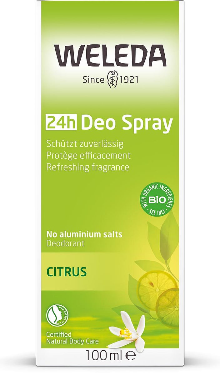 Citrus 24h Deo Spray – natürliches, aluminiumfreies